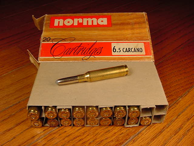 Partial Box Of Norma 6.5 Carcano Semi-Jacketed Round Nose Soft Point 6. ...