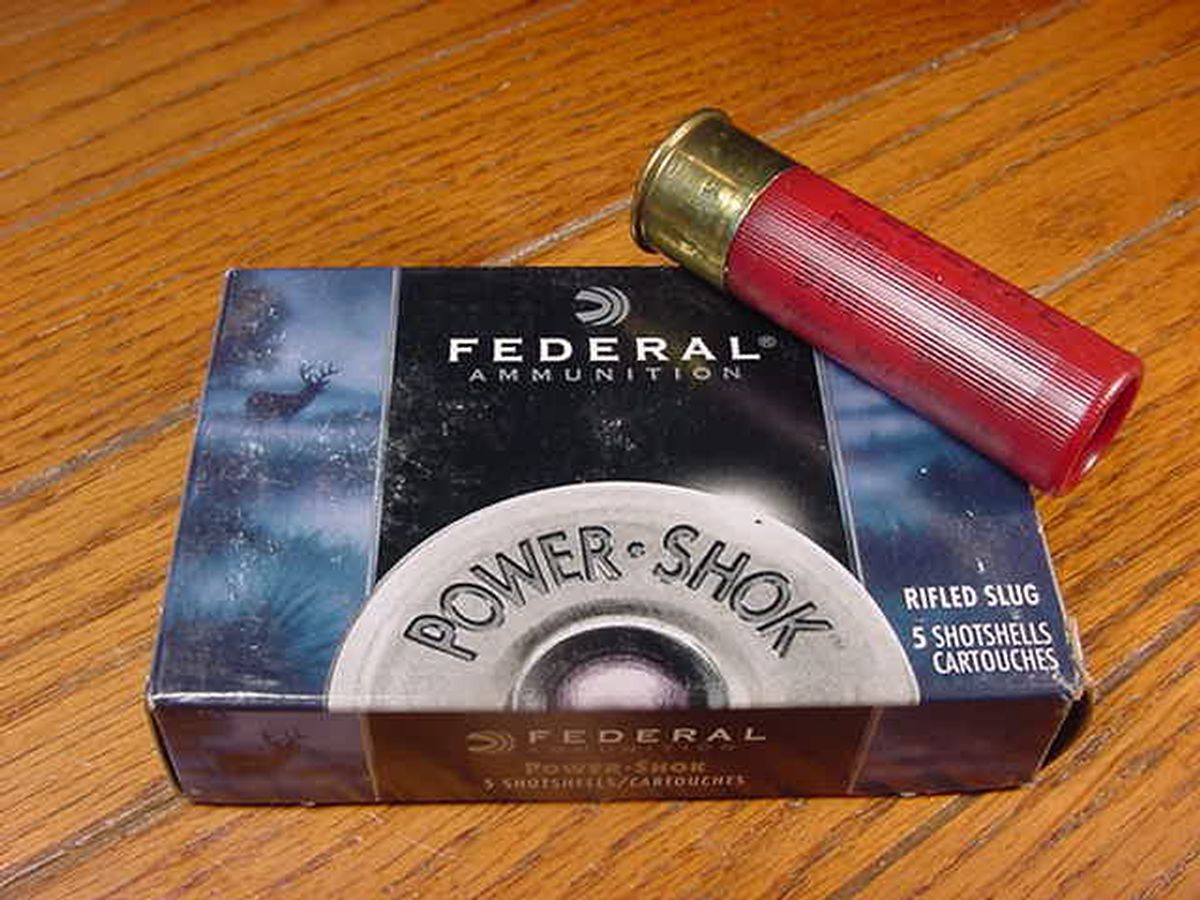 Box Of Federal Power-Shok 12 Gauge 3 Inch Magnum Hollow Point Rifled ...