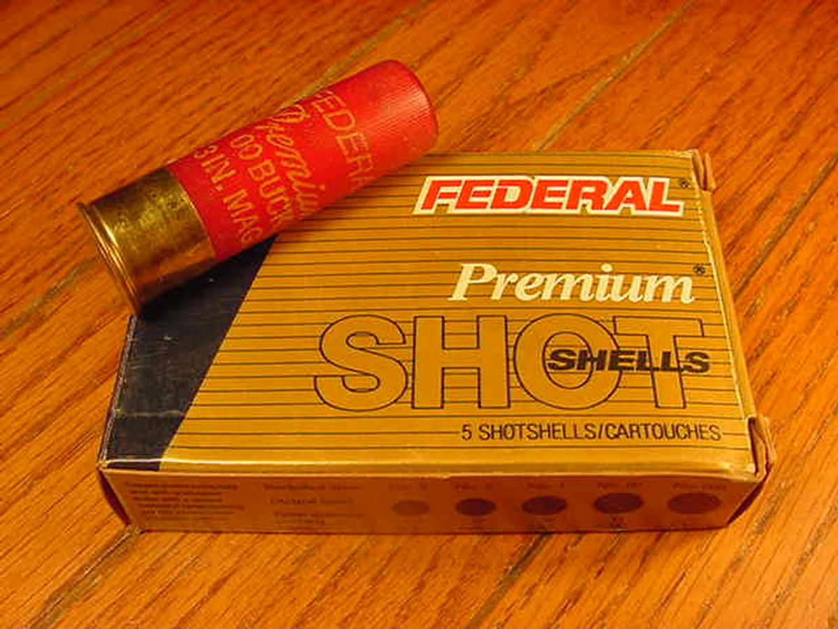 Box Of Federal Premium 12 Gauge 3 Inch Magnum 00 Buckshot 12 Ga For