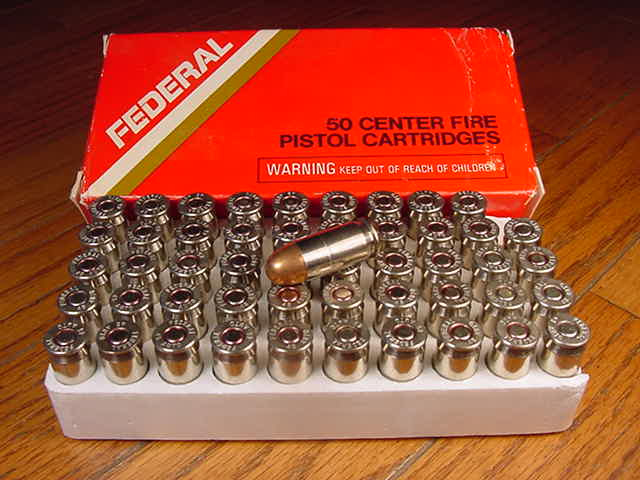 Box Of Federal Match .45 Auto. Full Metal Jacket .45 Acp For Sale at ...