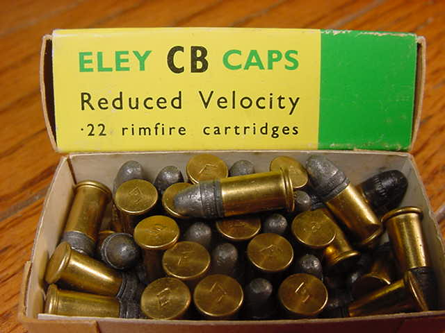 Partial Box Of Eley Cb Caps Lead Solid Point .22 Cb For Sale at ...