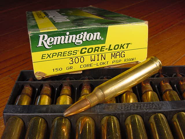 Box Remington Core-Lokt .300 Win. Magnum Semi-Jacketed Pointed Soft ...