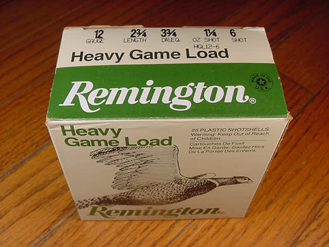Box Of Remington Heavy Game Load 12 Gauge Number 6 Shot 12 Ga For Sale ...