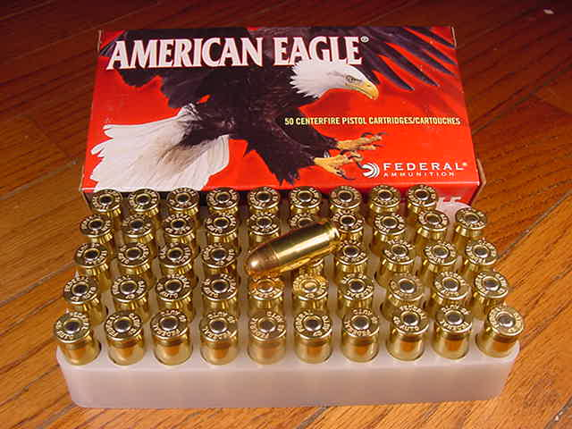 Box Of American Eagle/Federal .45 Auto. Full Metal Jacket .45 Acp For ...