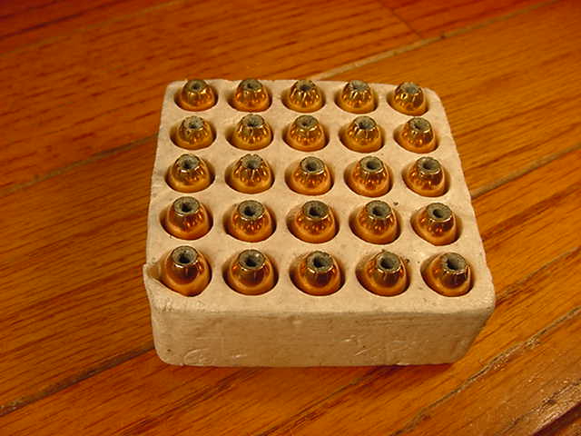 25 Rounds Of G.F.L./Fiocchi .380 Auto. Jacketed Hollow Point .380 Acp ...