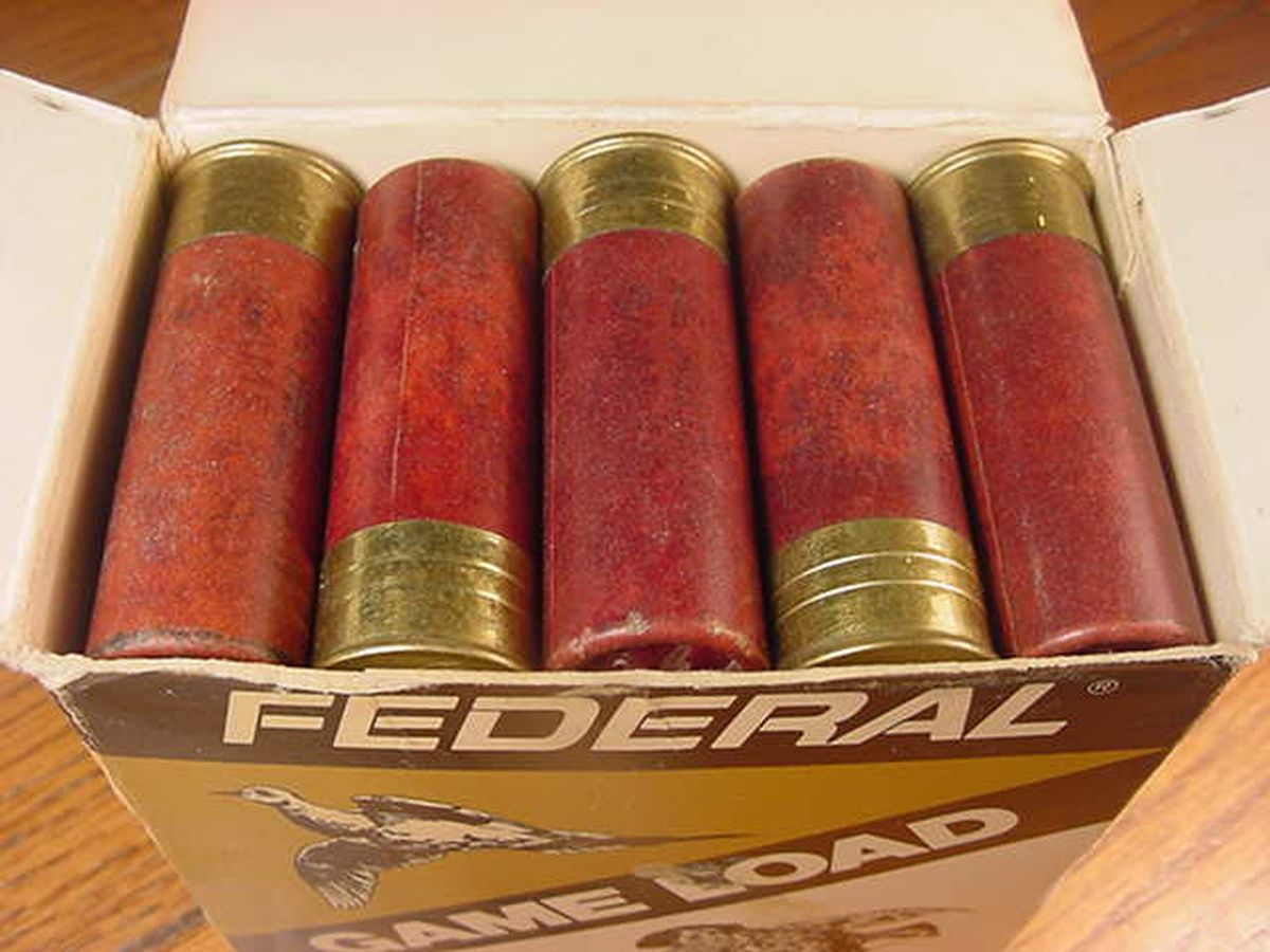Federal Premium Ammunition Box of Federal Game Load Paper Hull 12 Gauge ...