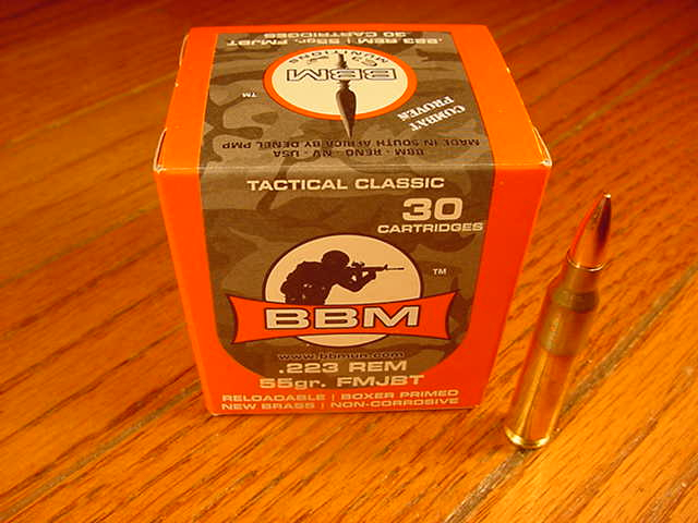 Box (30 Rounds) Bbm Munitions/Denel Tactical .223 Rem. Full Metal ...
