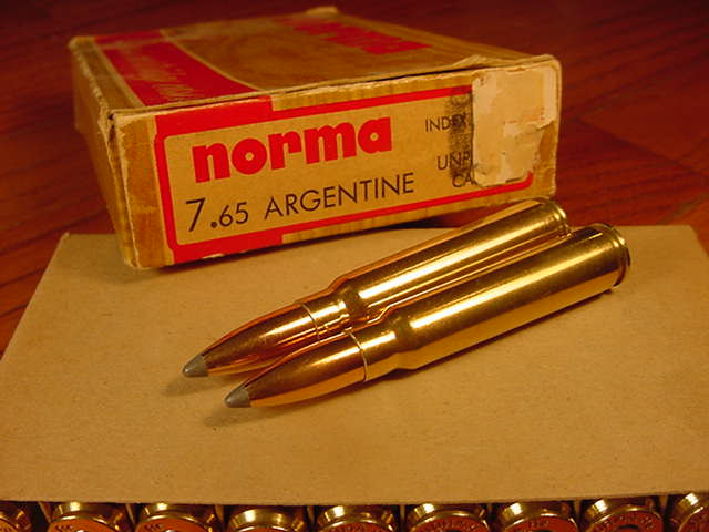 20 Rounds Of 7.65 Argentine Semi-Jacketed Soft Point 7.65x53 Argentine ...