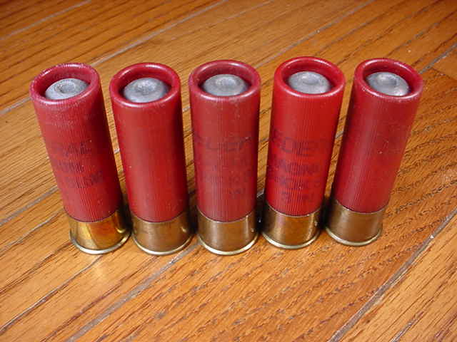 5 Rounds Of Federal 12 Gauge 3 Inch Magnum Hollow Point Rifled Slugs 12 ...