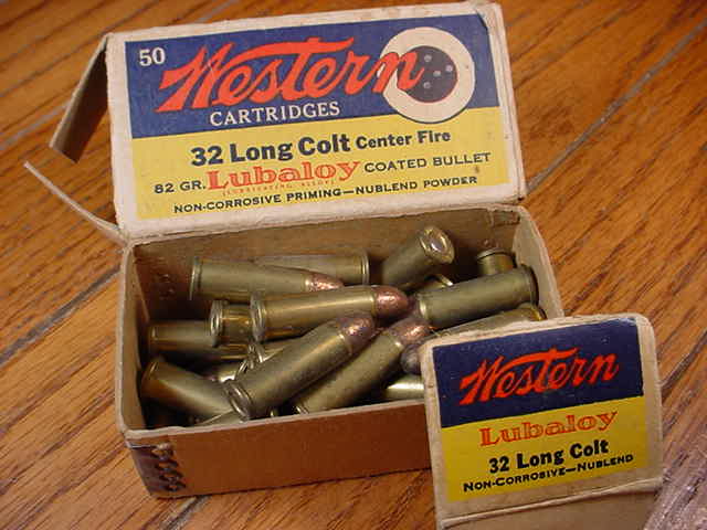 Partial Box Of Western Lubaloy .32 Long Colt Coated Round Nose .32 Colt ...