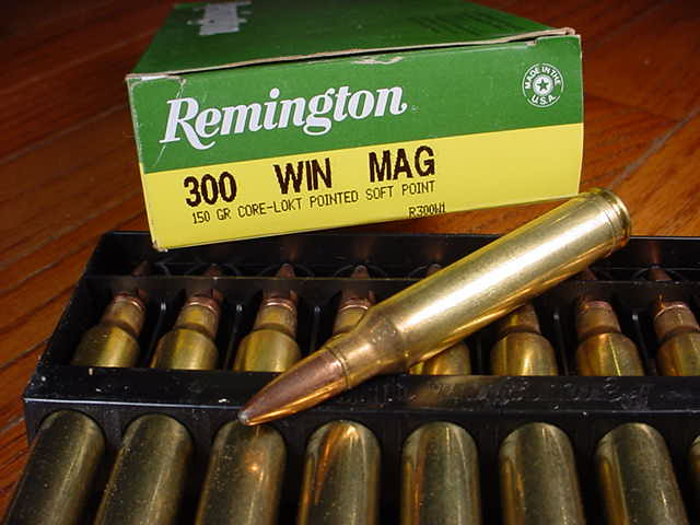 Box Remington Core-Lokt .300 Win. Magnum Semi-Jacketed Pointed Soft ...