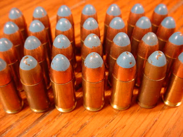 29 Rounds Of Imi Blue Tip 9mm Luger Subsonic Full Metal Jacket ...
