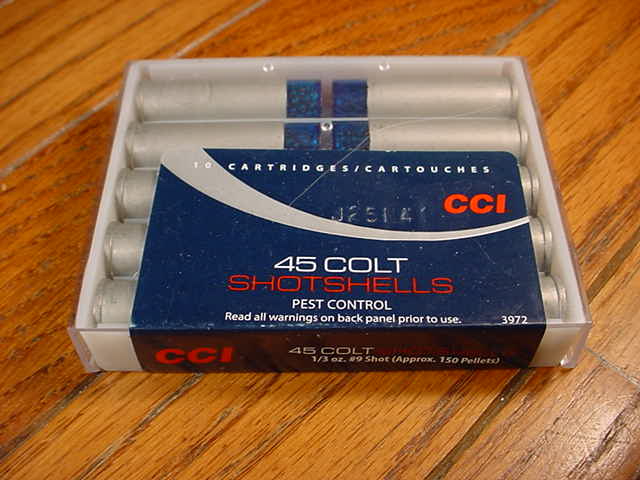 Package Of Cci .45 Colt Shotshell Cartridges .45 Long Colt For Sale at ...