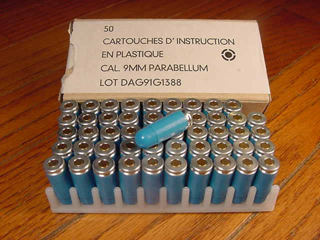 Box Of Dynamit Nobel 9mm Luger Plastic Training Ammunition 9mm Luger ...