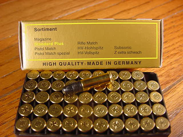Box Of Sk Standard Plus Match .22 Long Rifle Lead Solid Point .22 Lr ...