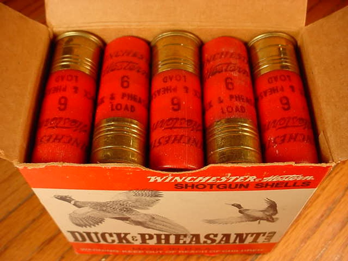 Box Of Winchester/Western Duck & Pheasant Load 12 Gauge Number 6 Shot ...