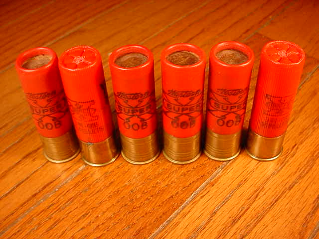 6 Rounds of Mixed Winchester/Western 12 Gauge 3 Inch Magnum 00 Buckshot ...