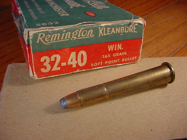 Box Of Remington Kleanbore .32-40 Win. Semi-Jacketed Soft Point .32-40 ...