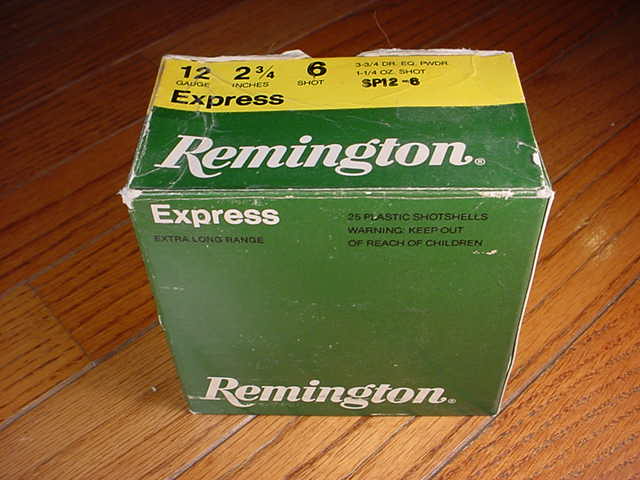 Box Of Remington Express Extra Long Range Power Piston 12 Gauge Number ...