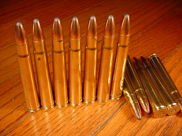 12 Rounds Of Reloaded .375 H&H Magnum Semi-Jacketed Soft Point .375 H&H ...