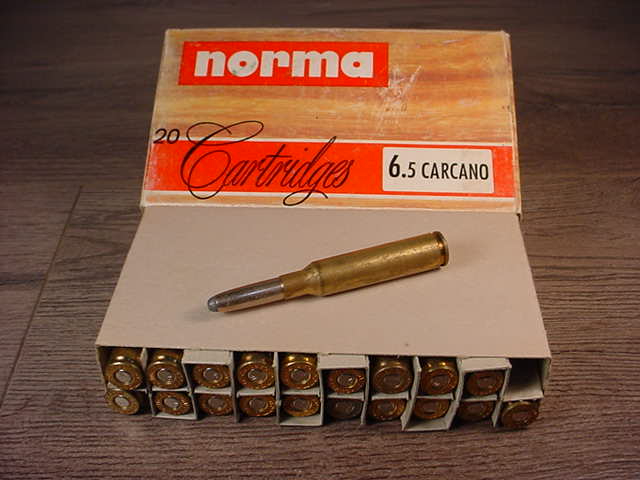 Box Of Norma 6.5 Carcano Semi-Jacketed Round Nose Soft Point 6.5×52mm ...