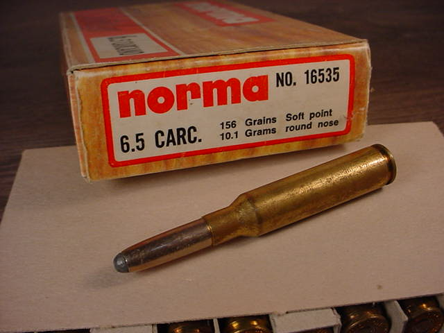 Box Of Norma 6.5 Carcano Semi-Jacketed Round Nose Soft Point 6.5×52mm ...
