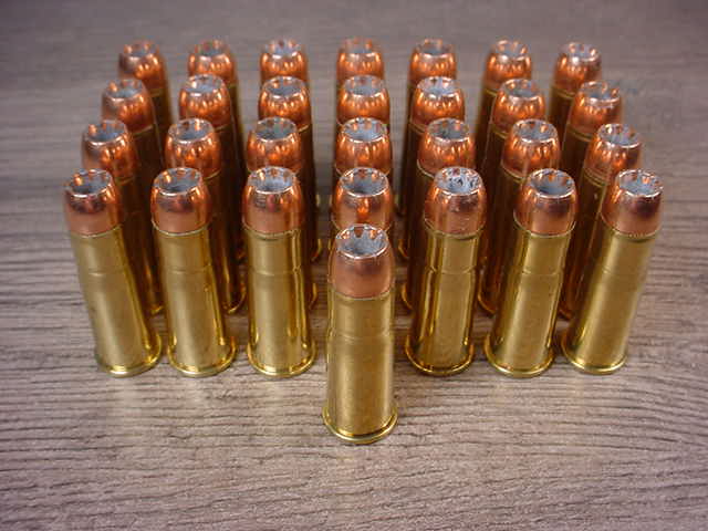 29 Rounds of Reloaded .38-40 Win. Jacketed Hollow Point .38-40 ...