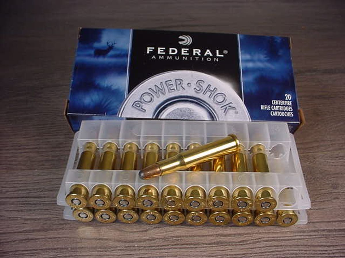 Box Of Federal Power Shok .30-30 Win. Semi-Jacketed Soft Point .30-30 ...