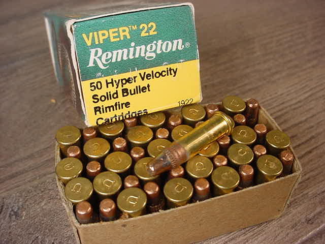 Box Of Remington 22 Viper .22 Long Rifle Hyper Velocity Plated Solid ...
