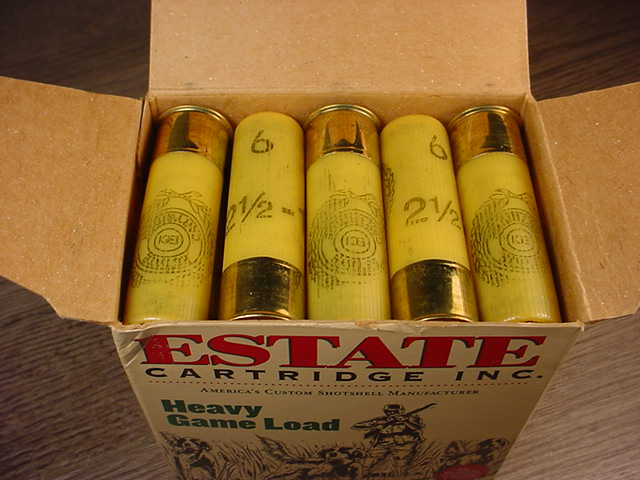 Box of Estate Heavy Game Load 20 Gauge Number 6 Shot 17239941 ...