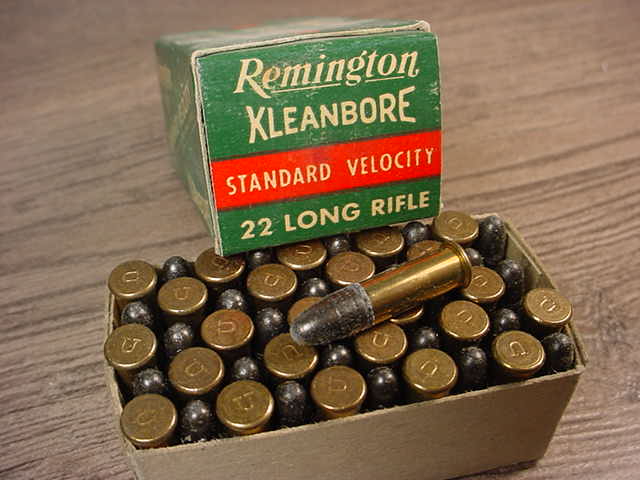Pictures: Box of Remington Kleanbore Standard Velocity .22 Long Rifle ...