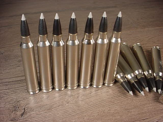 15 Rounds Of Reloaded .300 Win. Magnum Combined Technology Ballistic ...