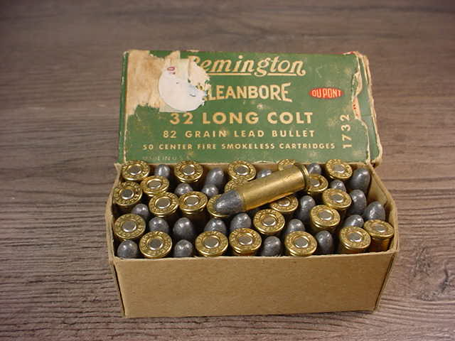 Box of Remington Kleanbore .32 Long Colt Lead Round Nose