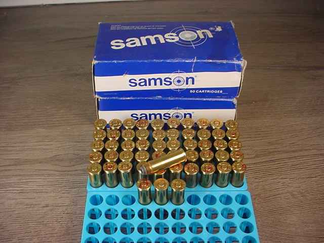 Box & A Partial Box Of Imi/Samson .44 Rem. Magnum Semi-Jacketed Soft ...