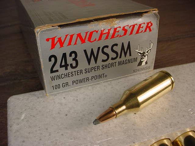 Box Of Winchester Super-X Power Point .243 Wssm Semi-Jacketed Soft ...