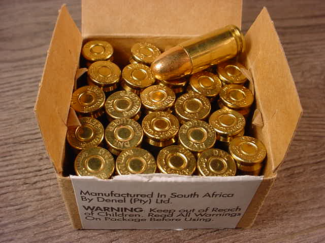 Box (25 Rounds) Of Pmp/Denel Military 9mm Luger Full Metal Jacket 9mm ...