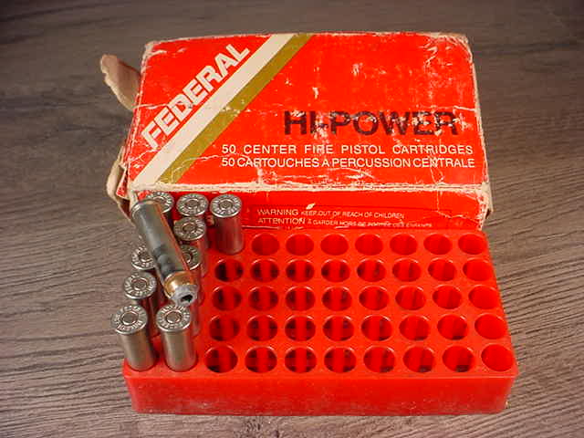 Partial Box Of Federal Hi-Power .357 Magnum Semi-Jacketed Hollow Point ...