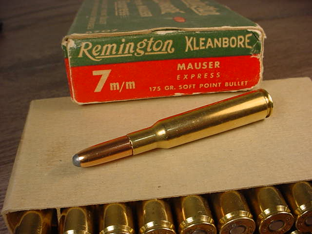 Box of Remington Express Kleanbore 7mm Mauser Semi-Jacketed Soft Point ...