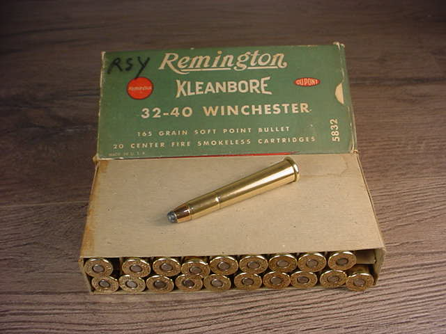 Box Of Remington Kleanbore .32-40 Win. Semi-Jacketed Soft Point .32-40 ...