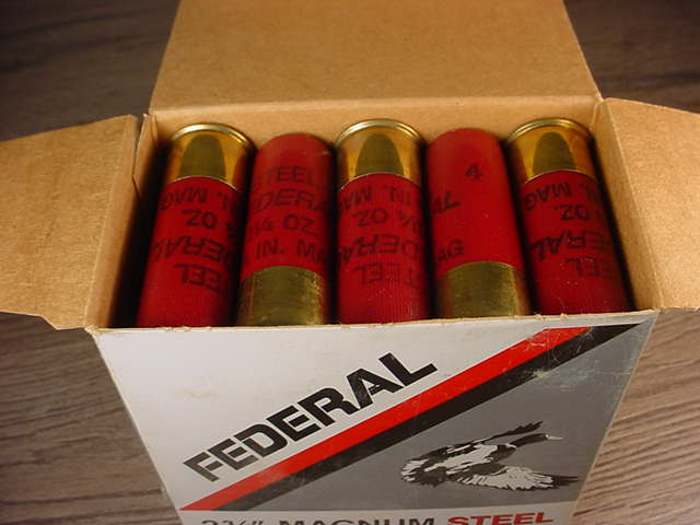 Box Of Federal Magnum Steel 12 Gauge Number 4 Shot 12 Ga For Sale at ...