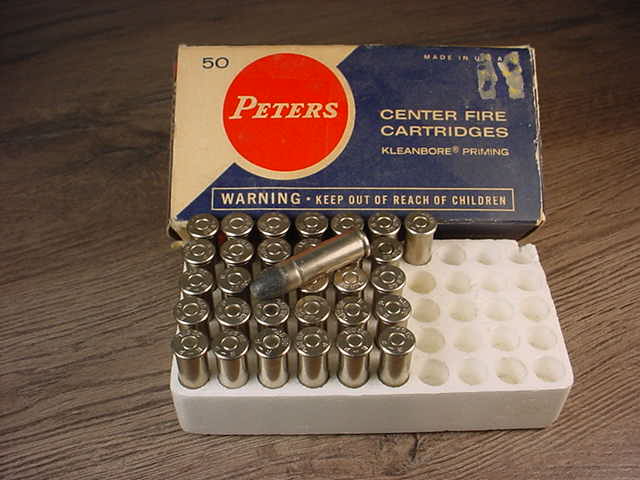 Partial Box Of Peters Police Service .38 Special Lead Round Nose .38 ...
