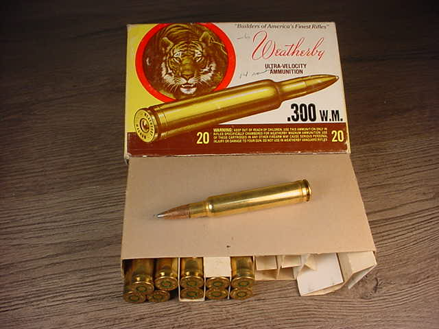 Pictures: Partial Box of Weatherby Ultra-Velocity .300 Weatherby Magnum ...