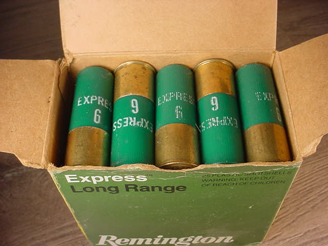 Box Of Remington Express Long Range 12 Gauge Number 6 Shot 12 Ga For ...