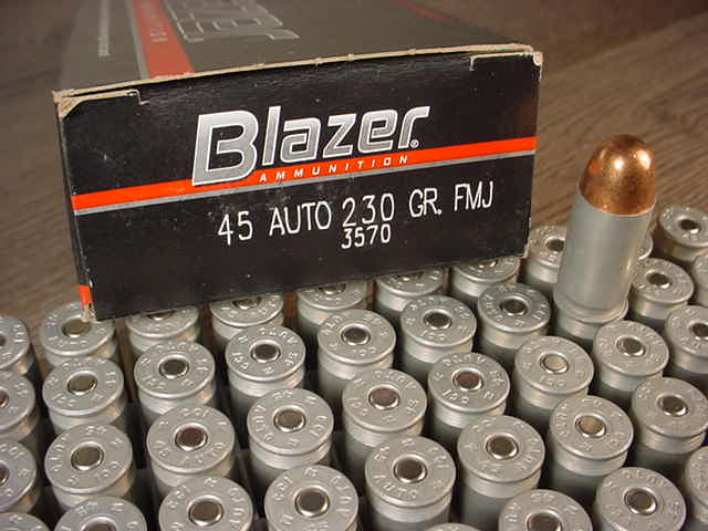 Box Of Cci Blazer .45 Auto. Full Metal Jacket .45 Acp For Sale at ...