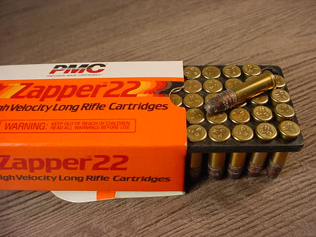 Box Of Pmc Zapper .22 Long Rifle Plated Solid Point .22 Lr For Sale at ...