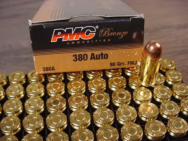 Box of PMC Bronze .380 Auto. Full Metal Jacket .380 ACP 17279234 ...