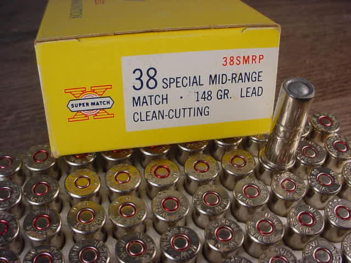 Western Cartridge Company Box of Western Super-Match .38 Special Mid ...