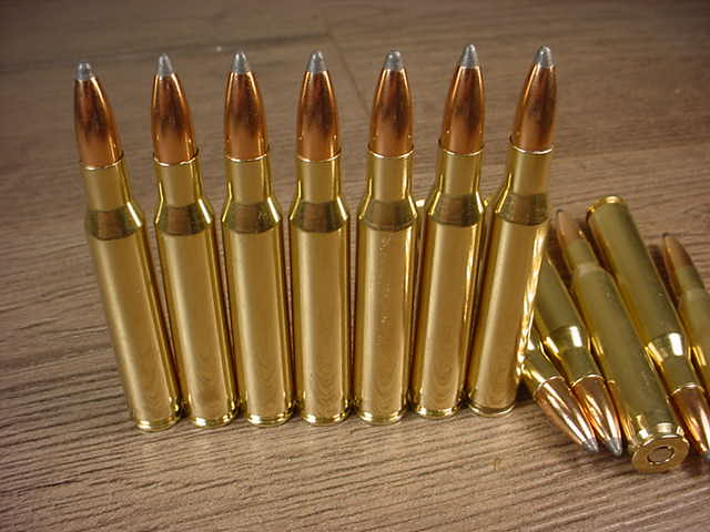 12 Rounds of Reloaded .280 Rem. Semi-Jacketed Soft Point .280 Remington ...