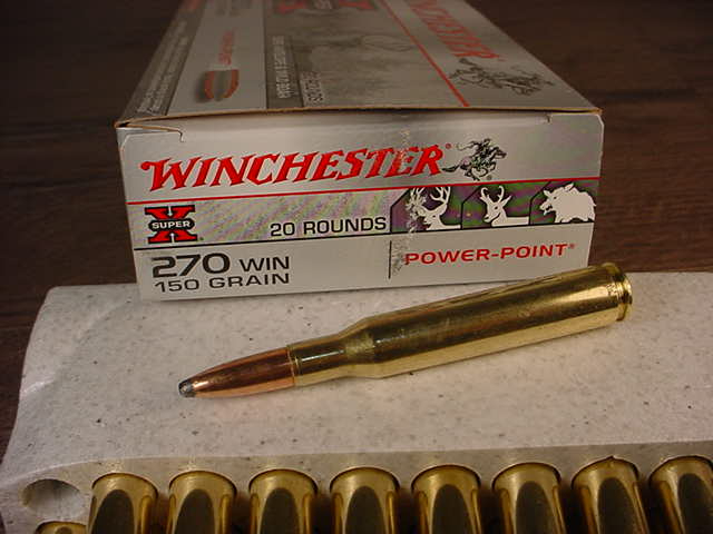 Box Of Winchester Super-X Power-Point .270 Win. Semi-Jacketed Soft ...