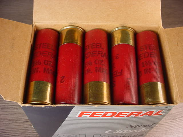 Box of Federal Classic Magnum Steel 12 Gauge 3 Inch Number 2 Shot ...